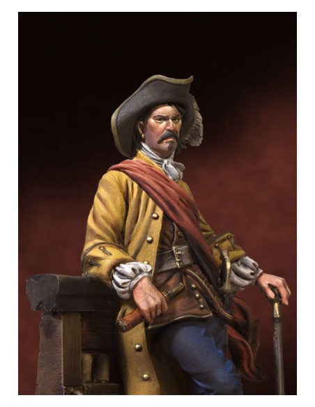 CAPTAIN WILLIAM KIDD, 1689 (54mm)